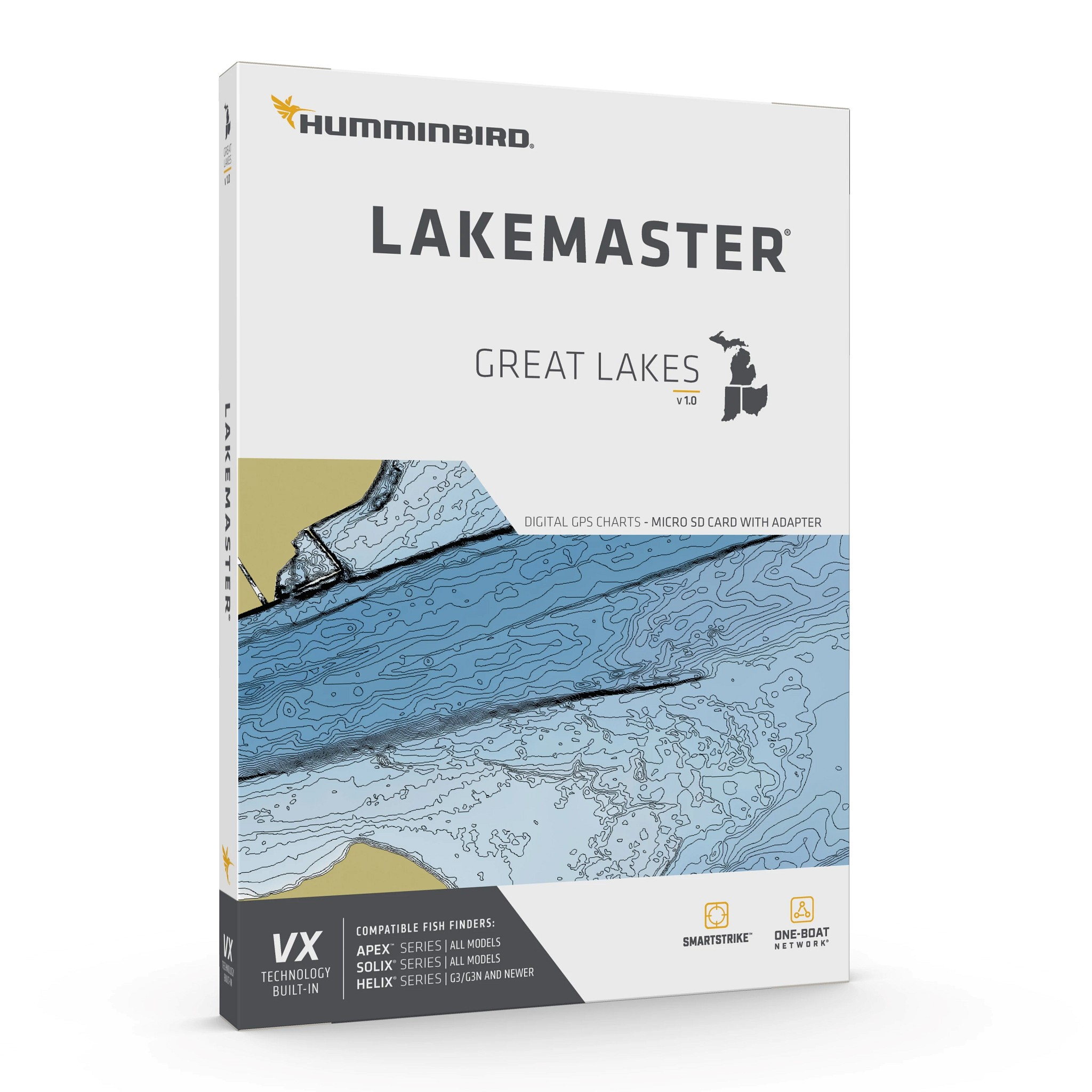 Humminbird LakeMaster VX Digital Map Chart Card | Bass Pro Shops Canada
